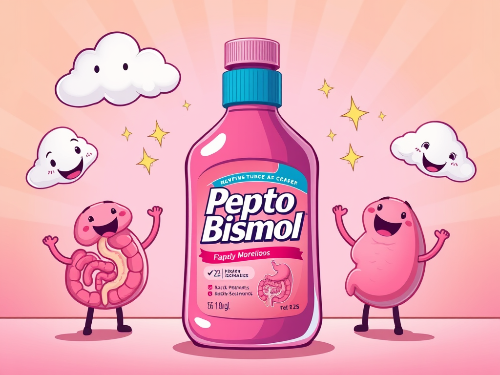 Pepto-Bismol: Your Tummy’s Best Friend – Welcome to Cozy Poetry Corner ...