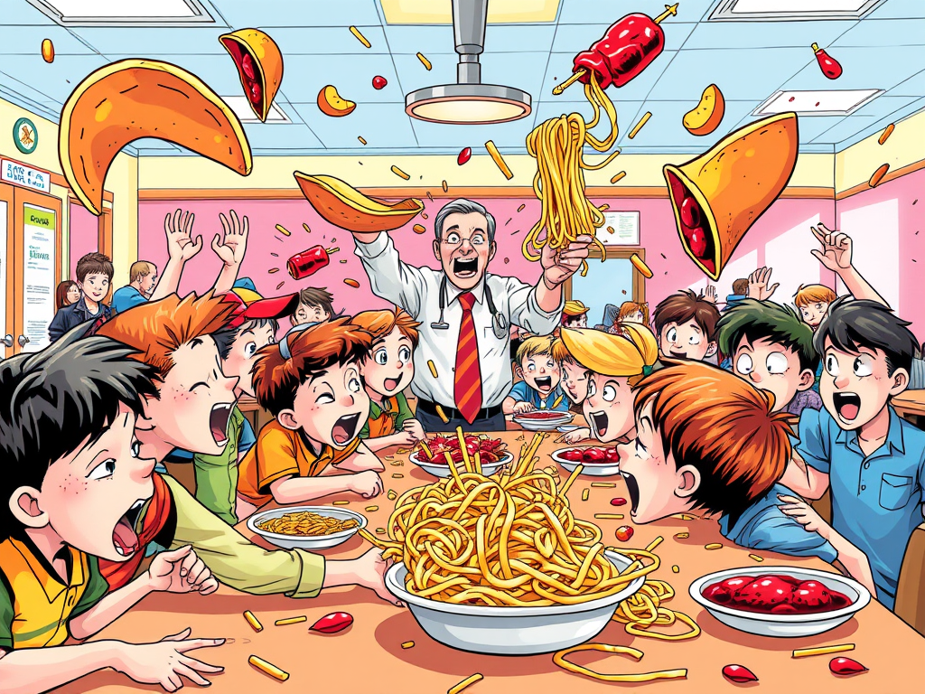 Epic School Food Fight: A Last Day Tradition – Welcome to Cozy Poetry ...