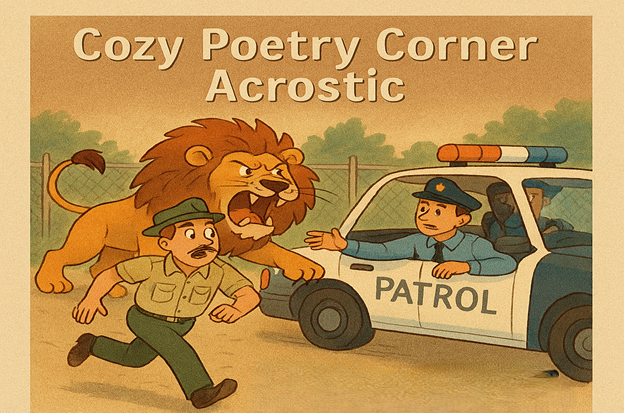 Cozy Poetry Corner Acrostic: Randy, the Lion, and a Wild Day at the Zoo ...